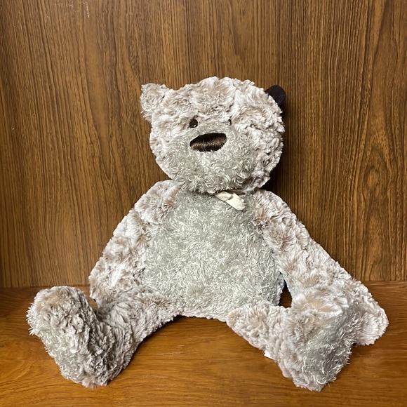 Demdaco | Toys | Demdaco Fuzzy Gray Brown Corduroy Ear The Giving Bear ...